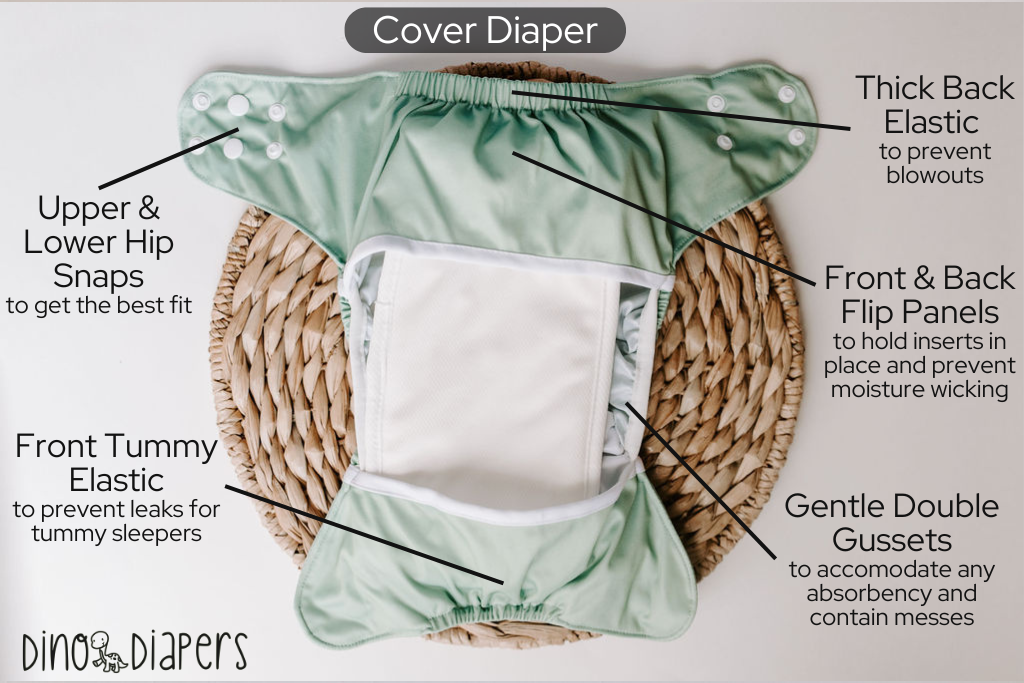 Classic Pooh's Christmas Newborn Reusable Cloth Diaper Cover – Dino Diapers