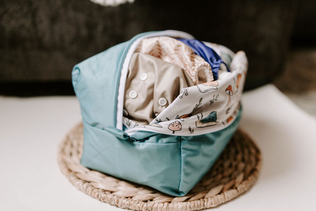 Beckham | Whitmer Reversible Water Resistant Diaper Pod / Travel Cube ...